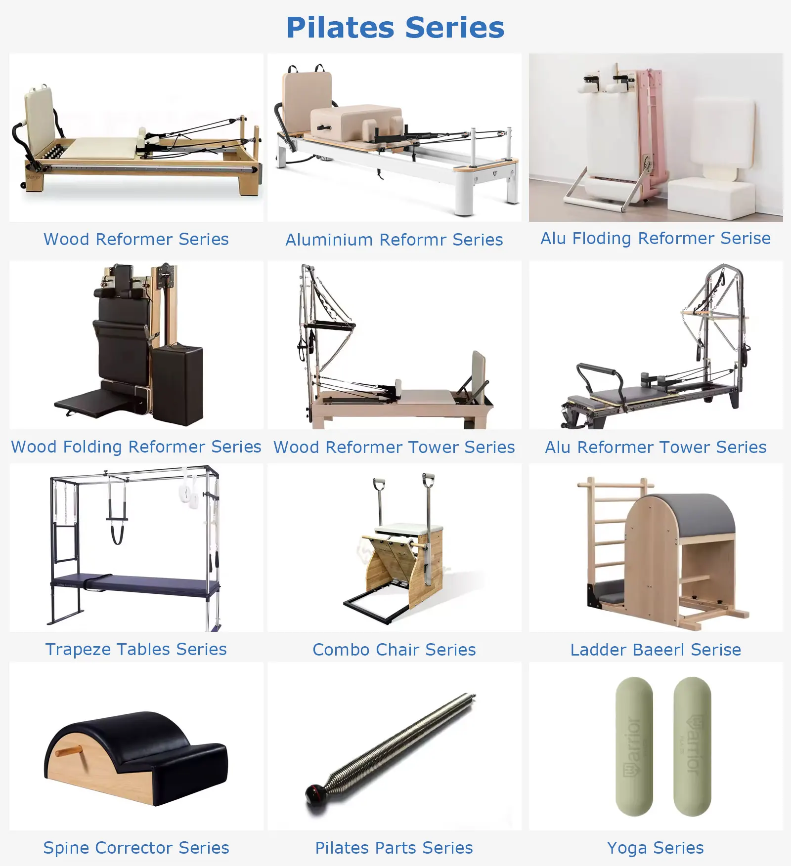 Premium Foldable Wood Pilates Reformer - Space Saving Design for ...