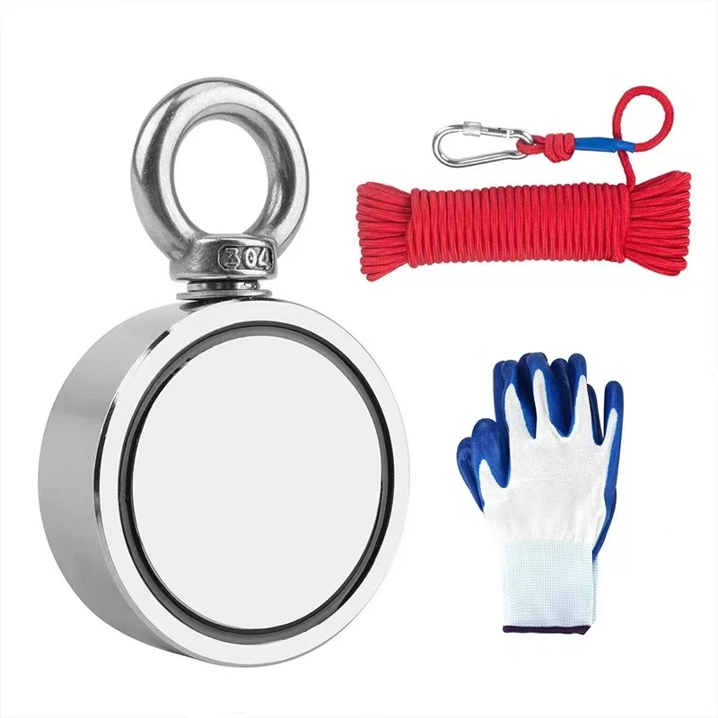 Magnet Fishing Set Kit Include D75 Single Sided Fishing Magnet Rope ...