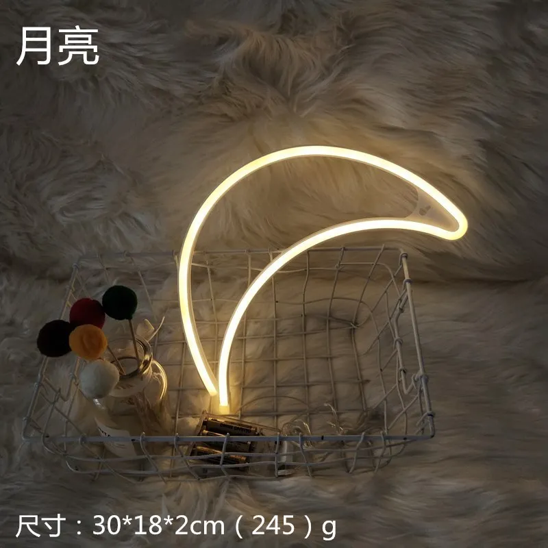 Custom Led Neon Sign Shape Light Small Night Light Hanging Light For ...