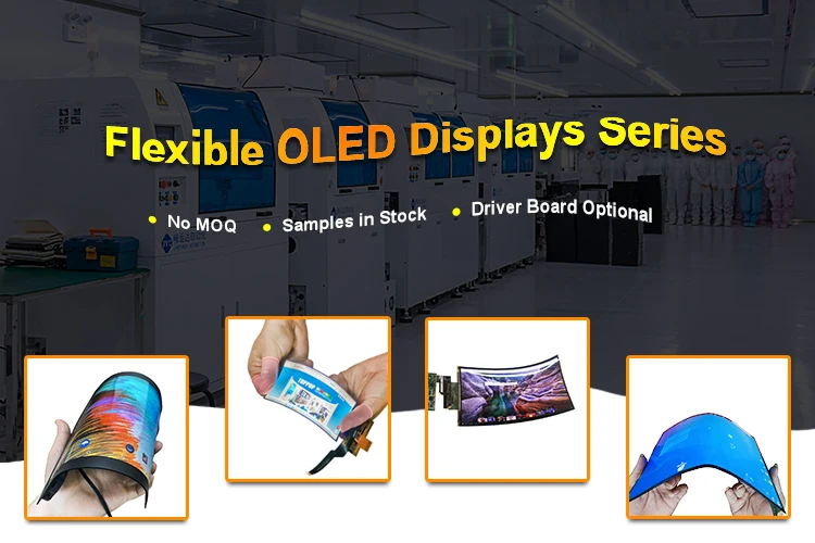 Bendable IPS FHD OLED Screen - 7.8 Inch Flexible Display