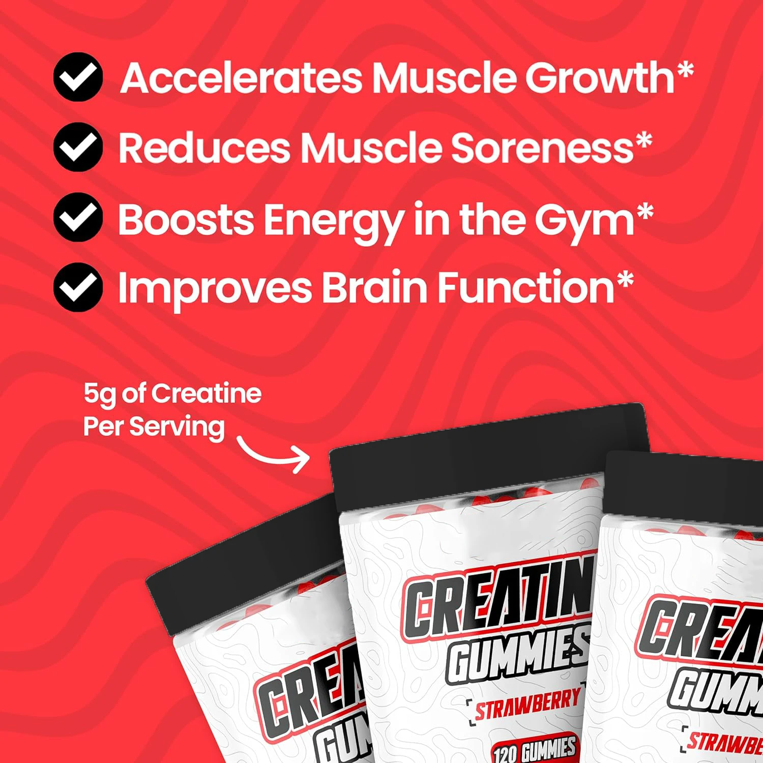 Smash Creatine Gummies - Enhance Muscle Growth & Energy
