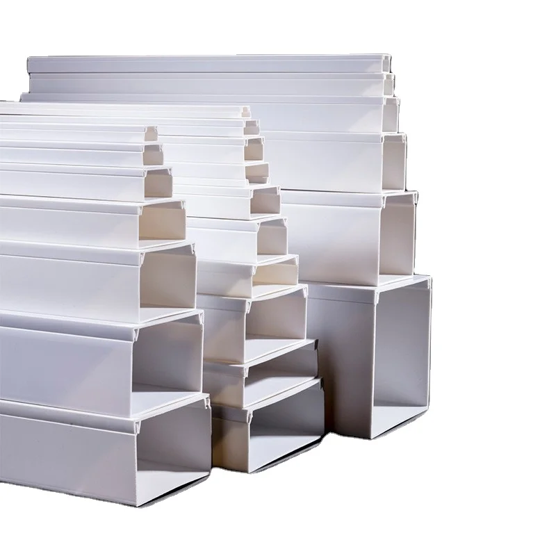 Adhesive Backed Open Threading Groove Electrician Cable Plastic Pvc ...