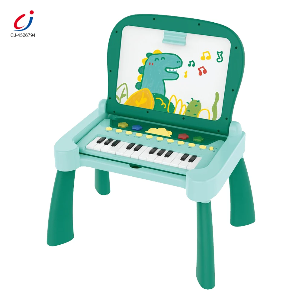 Chengji Electronic Children Activity Table Set Baby Instrument Keyboard ...