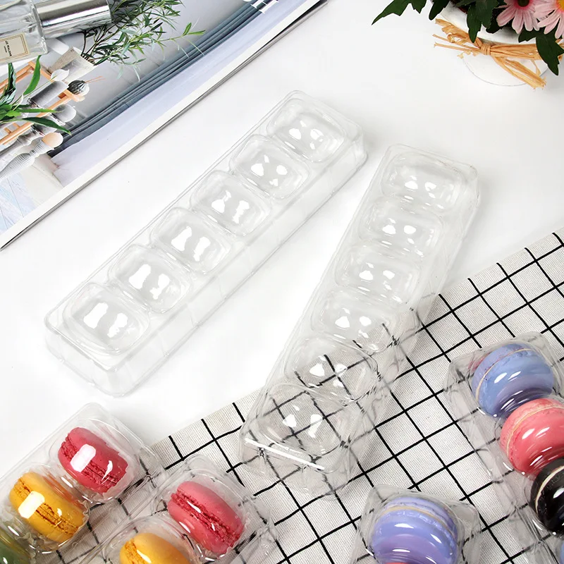 Food Grade Pet Transparent Macaron Packaging Box Dessert Candy Donut ...