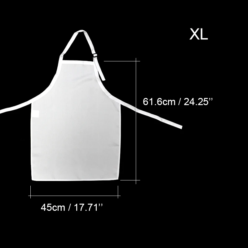 Sublimation Polyester Kids Bib Apron with Pocket - Adjustable