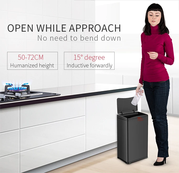 13gallon Sensor Trash Bins - Smart & Sustainable Solutions