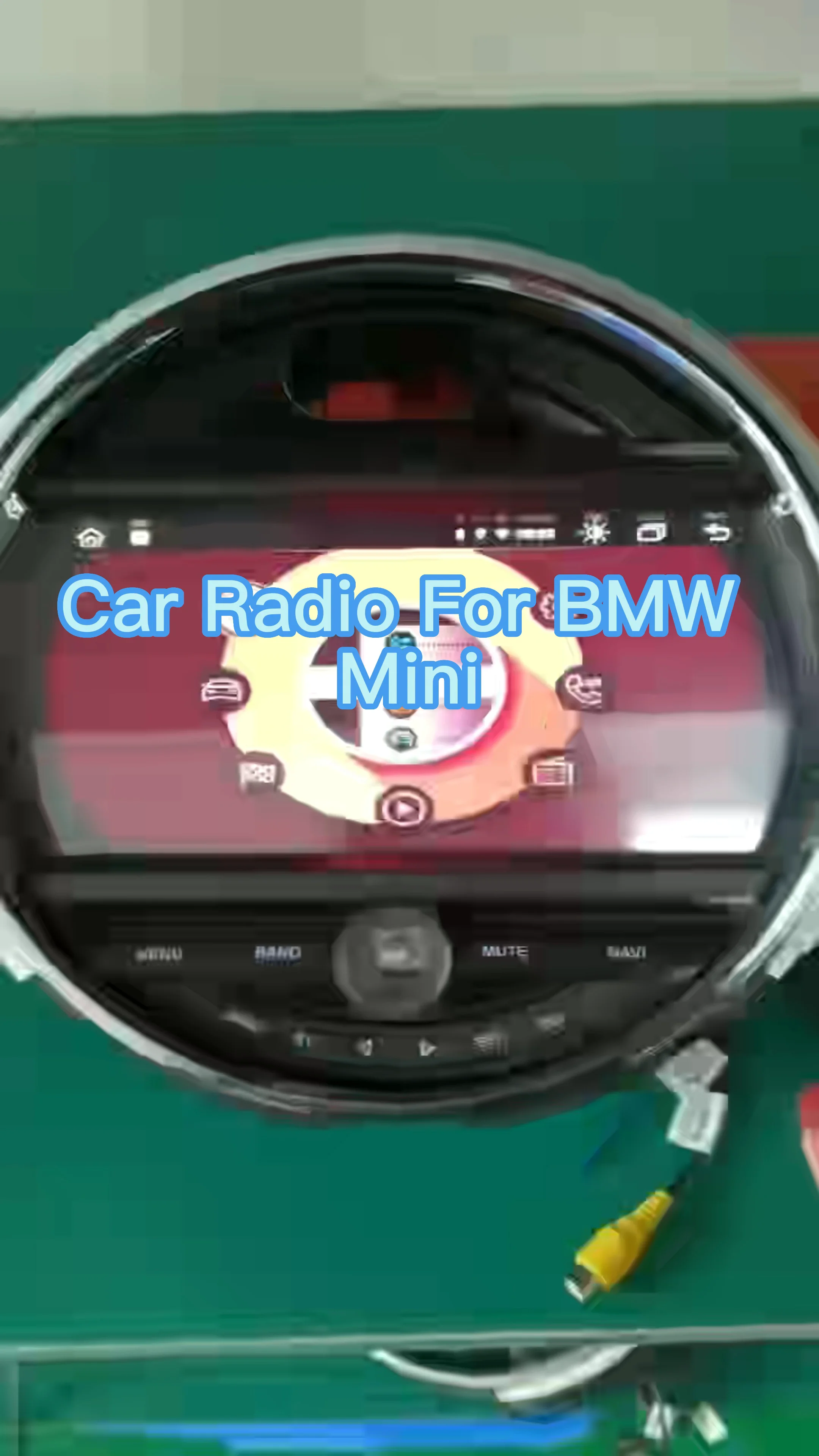 Aijia 9" Android Car Radio Player Multimedia Gps For Bmw Mini F54 F56 ...