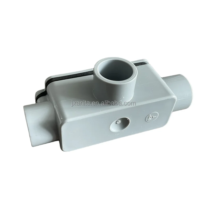 Pvc Non-metallic Conduit Body With Cover Gasket 1" T Type Joint Gary ...