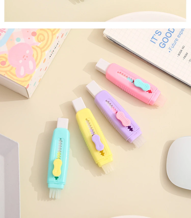 Cute Candy Macaron Children Retractable Eraser - Tochain Eraser