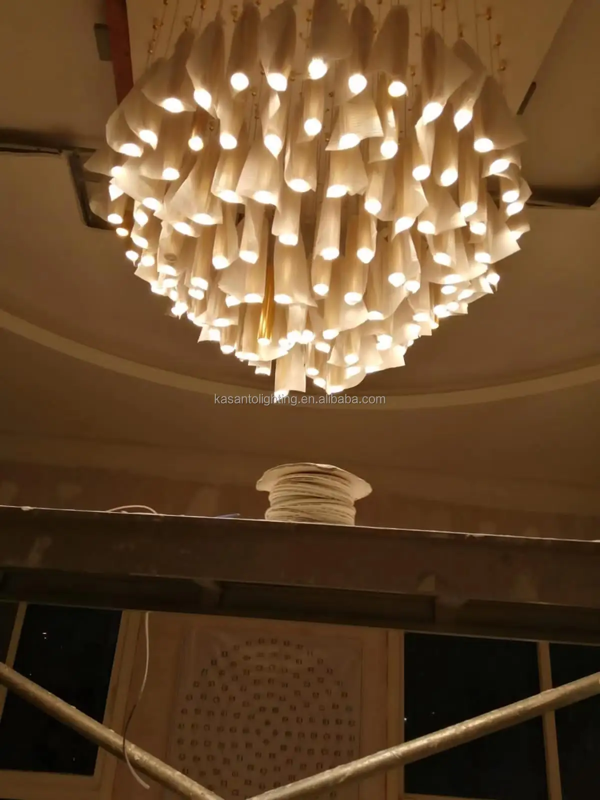 Modern Luxury Home Decorative Lobby Long Hanging Ceiling Led Pendant ...