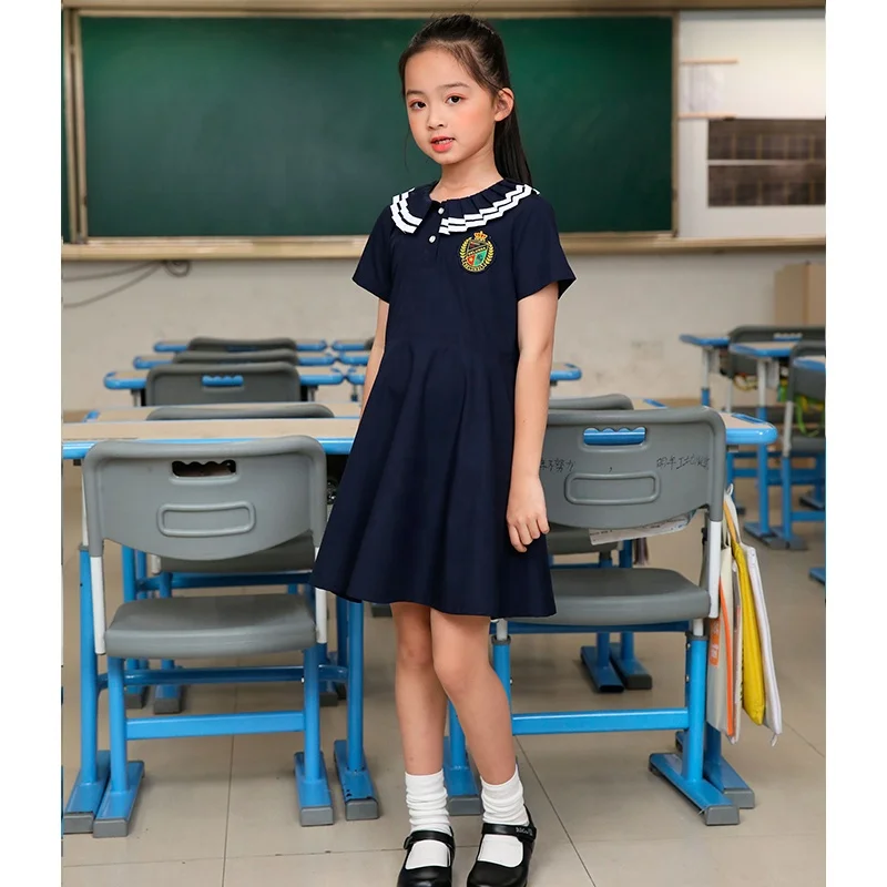Girls Navy School Pinafore | atelier-yuwa.ciao.jp