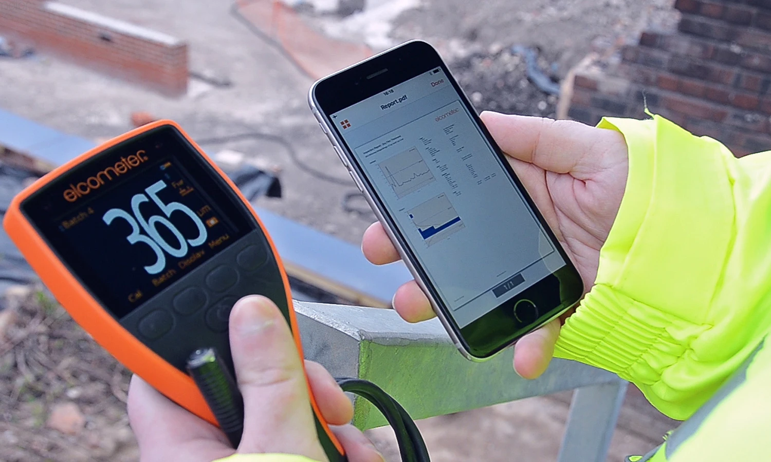 Elcometer 456 Coating Thickness Meter - Precision & Portability