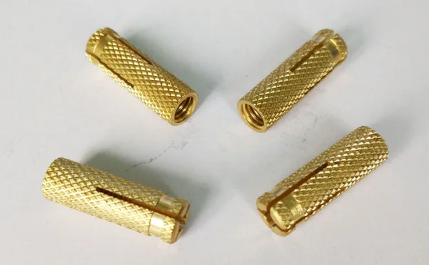 M4 M5 M6 M8 M10 M12 Solid Brass Top Explosion Screw Inner Expansion ...