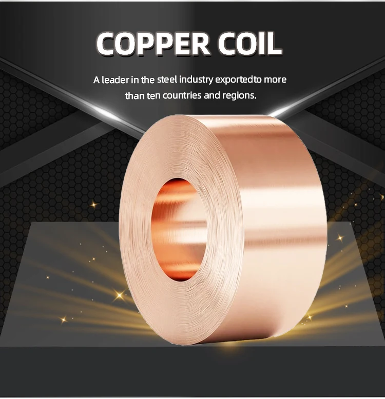 New Product Copper Strip Wire Top Quality 99.9% Pure C10100 C10300 C11000 C12200 C12000 C1100 ...
