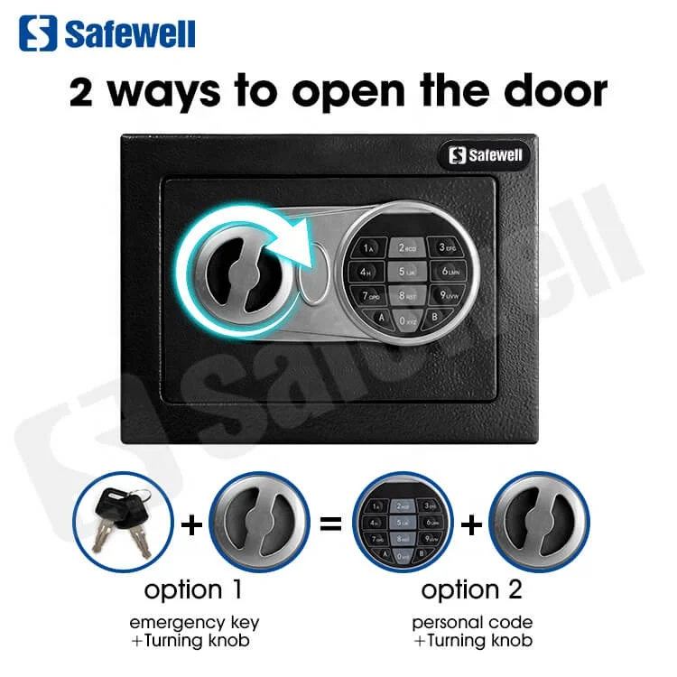 Safewell 17nef Electronic Digital Security Mini Safe Box Combination ...