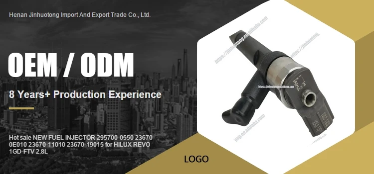 Hot Sale New Fuel Injector 295700-0550 23670-0e010 23670-11010 23670 ...