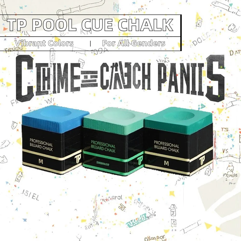 Tp Professional Edition Pool Cue Chalk Combo Set Eight Ball Snooker ...