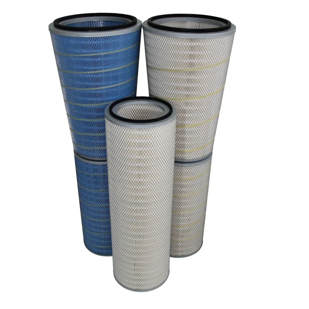Cylindrical Gas Turbine Air Intake Filter - High Efficiency