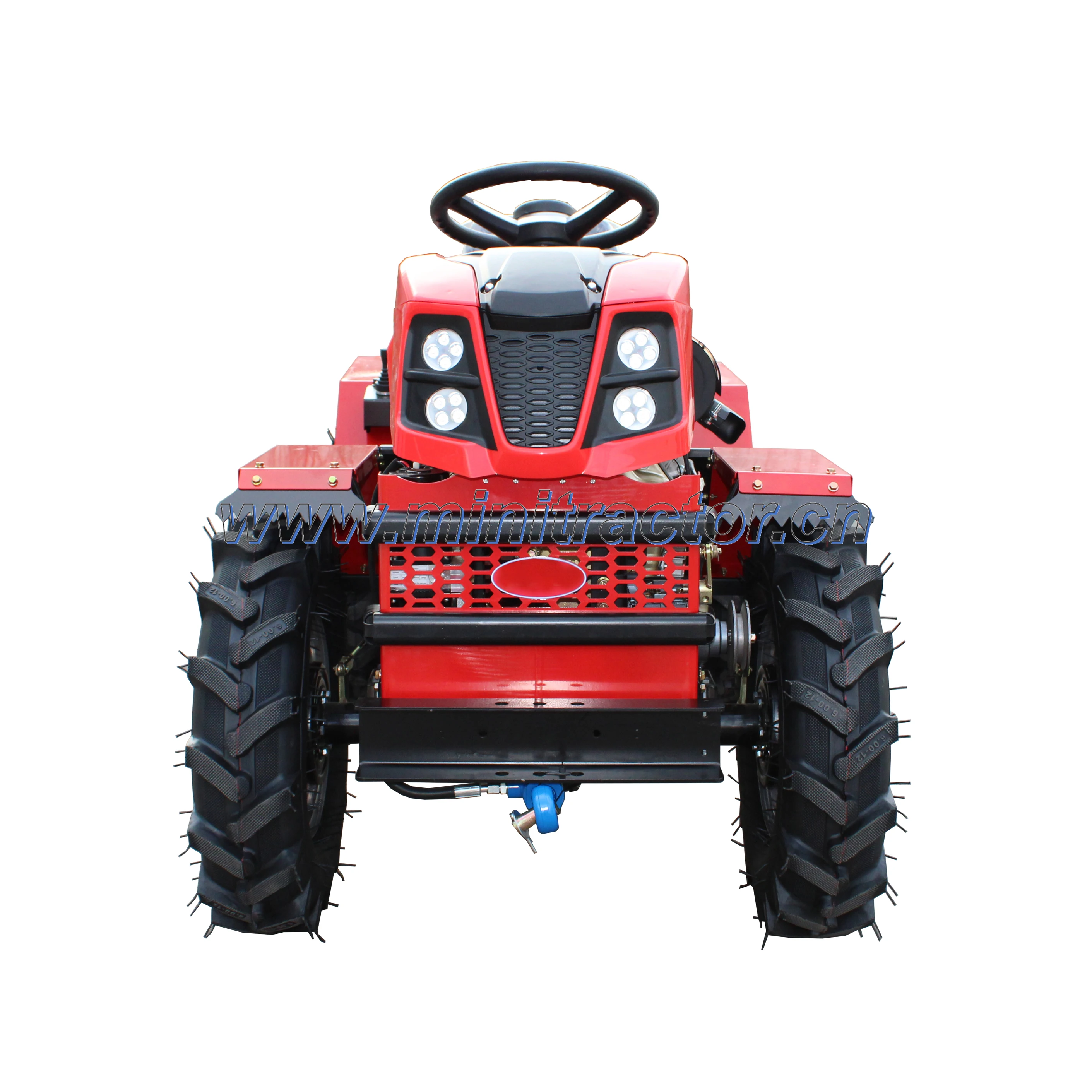 18HP Mini Garden Tractor with CE Kama Engine - 4WD Gear Drive for ...