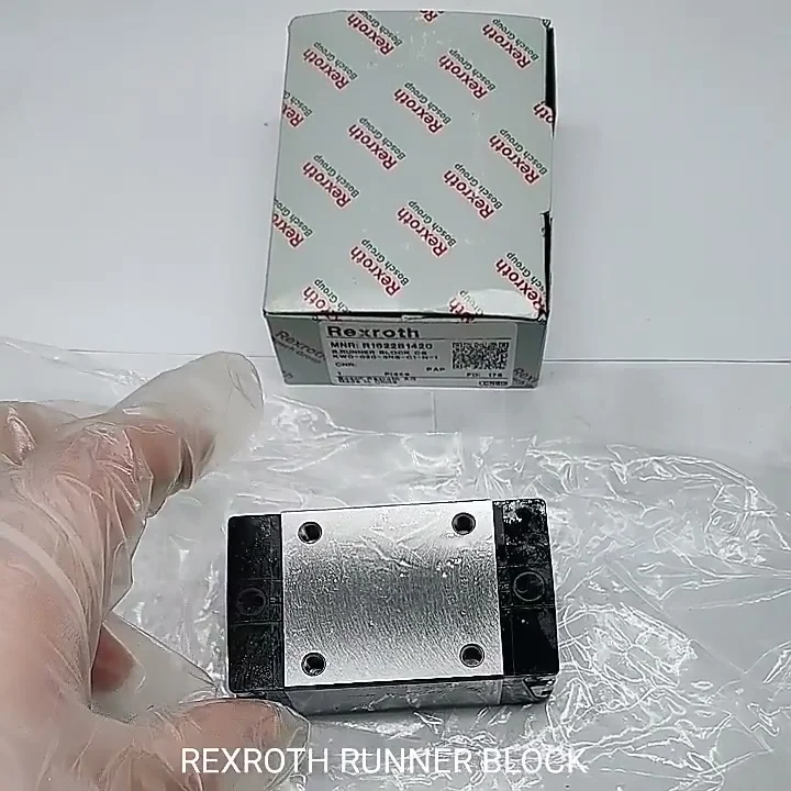 Original Rexroth Linear Guide Rail Runner Block R162282220 R1622-822-20 ...