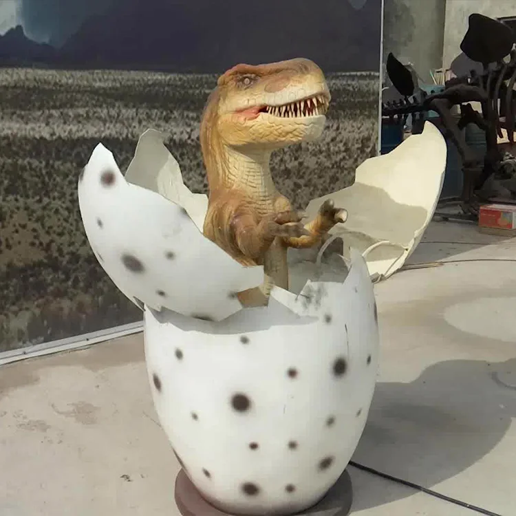 Dinosaur Park Decorations Huge Realistic Dinosaur Jurassic Eggs ...