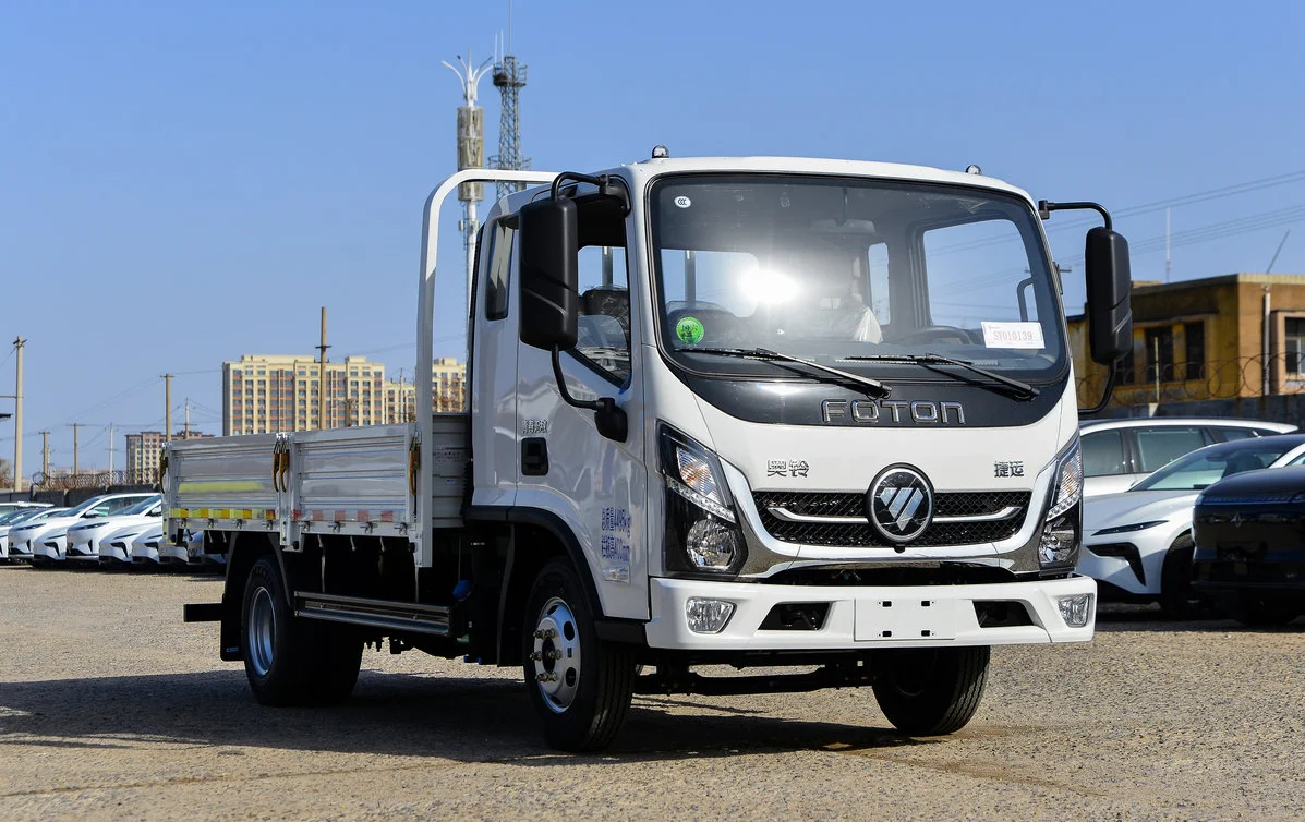 FOTON Auling Truck 5 Ton Cargo Trucks Diesel Light Duty Transport ...