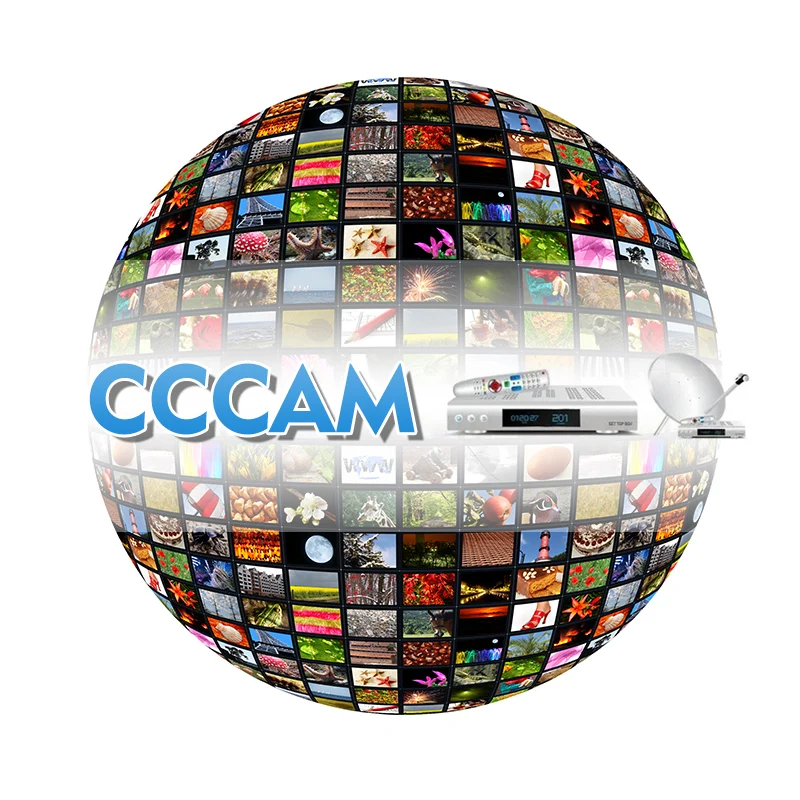 High Quality Stable Server 24months 8 Port Oscam Satellite Tv Receiver Cccam Panel Reseller ...