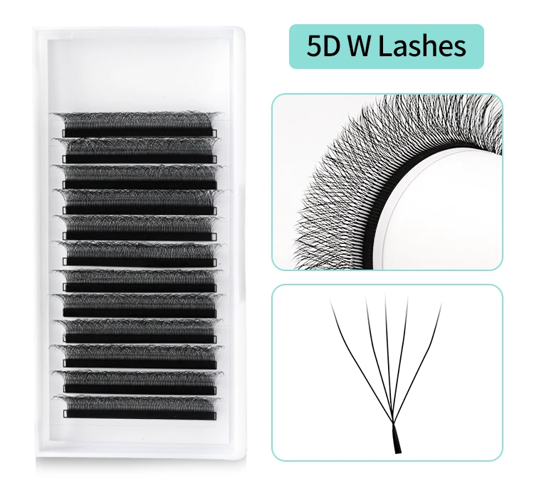 Wholesale Clover Lash Extensions - Ultra Deep Black C D Curl