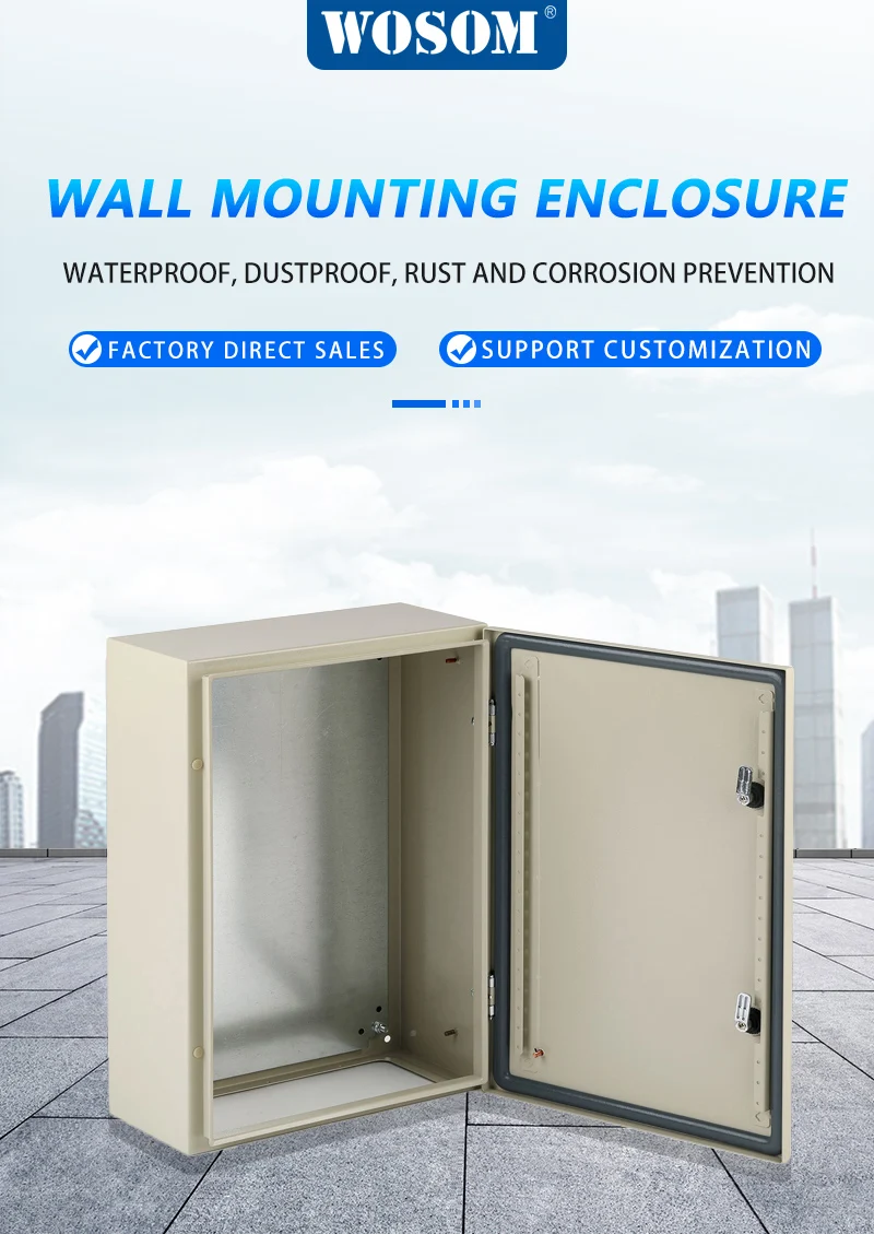 NEMA 380V MCCB MCB Metal Power Enclosure Panel Box - YQBOX