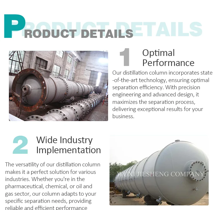 Industrial Distillation Column High Efficiency Small Distilling Equipment| Alibaba.com