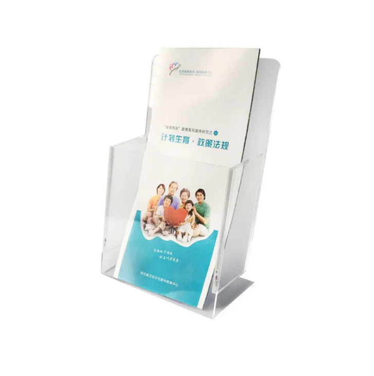 A3 A4 A5 countertop cardboard brochure leaflet flyer acrylic display ...
