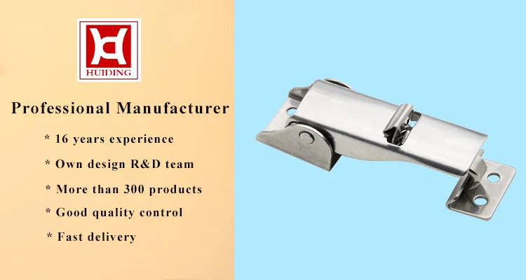 Hasp Mini Draw Catch Recessed Flush Toggle Latch Stainless Steel
