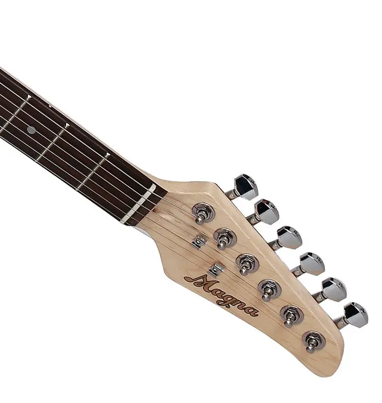 Mollo MST-02 Electric Guitar-Poplar Body Maple Neck Laurel Wood ...