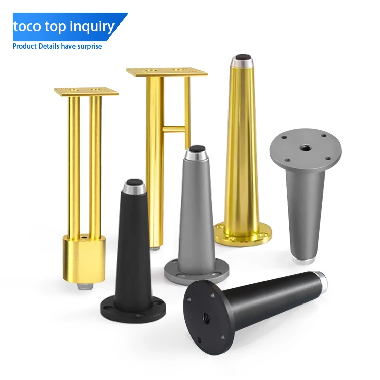 Alibaba.com: Toco Aluminum Brushed Brass Tapered Legs, Stainless Steel ...