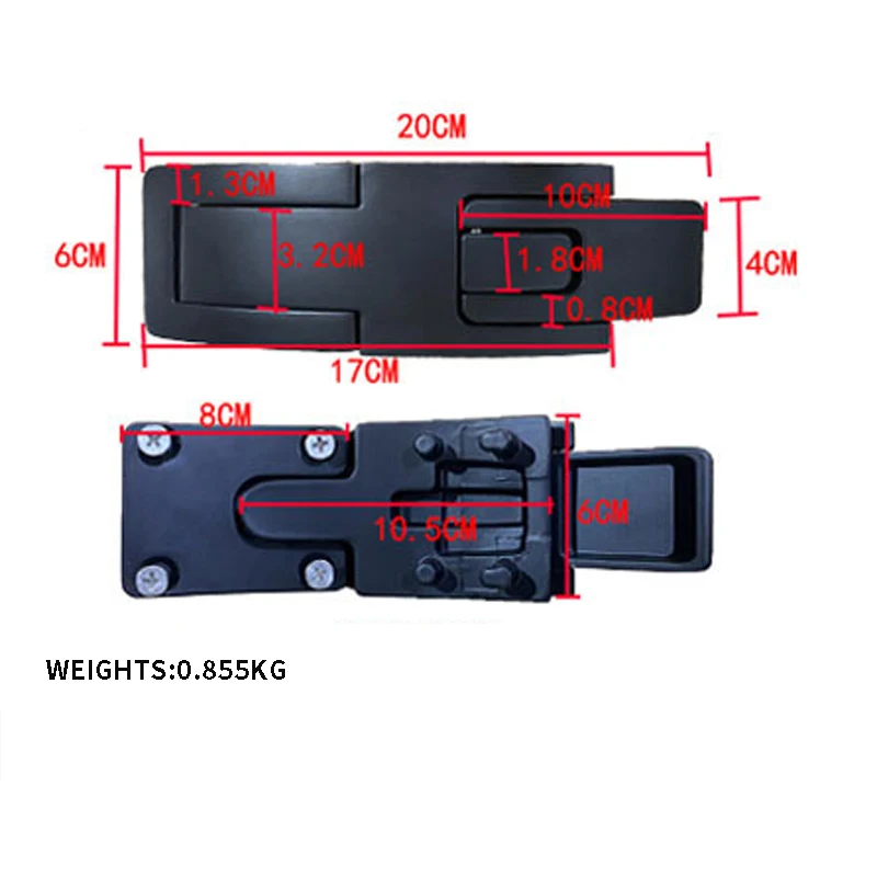 Mkas Stainless Steel Adjustable Replacement Weightlifting Accessories ...