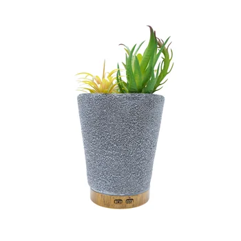 High Quality Essential Oil Enabled Multiple Colour Mood Light Plant Pot ...