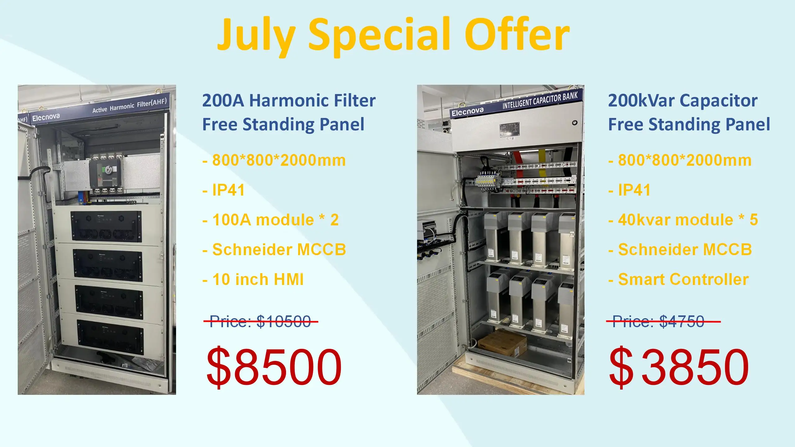 Wall Mounted 3 Phase Ahf Apf Module Renewable Harmonic Mitigation ...