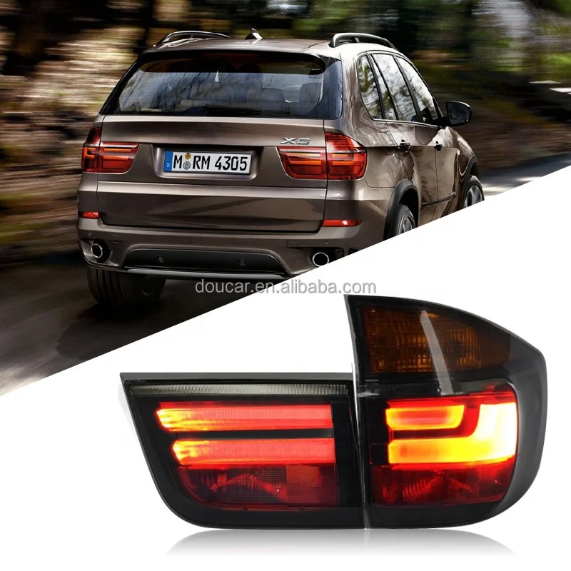 Doucar Bmw Tail Lights For X5 Series 2007-2013 E70 Led Tail Lights Modified Rear Lamps - Buy Bmw ...