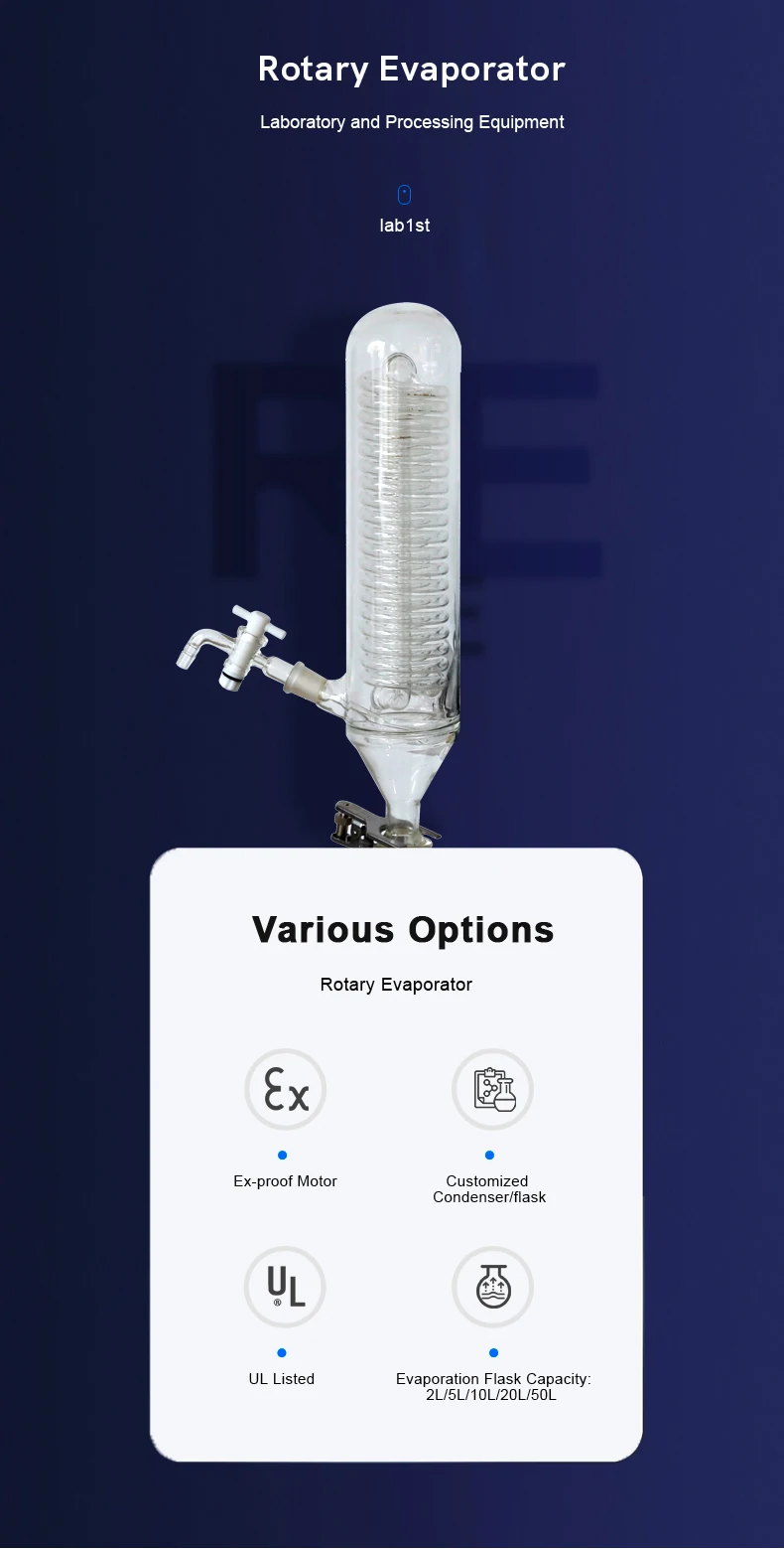 Lab1st Vacuum Rotary Rotovap Evaporator Turknkey Setup 10 20 30 50 ...