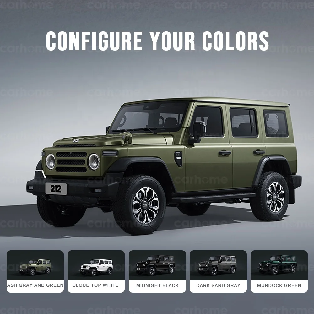 Alibaba.com: BAW 212 T01 5 Seats Long Range 4X4 Petrol Car for Export ...