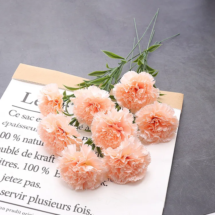 Artificial Flowers Carnation - Besten Flowery Silk Carnations