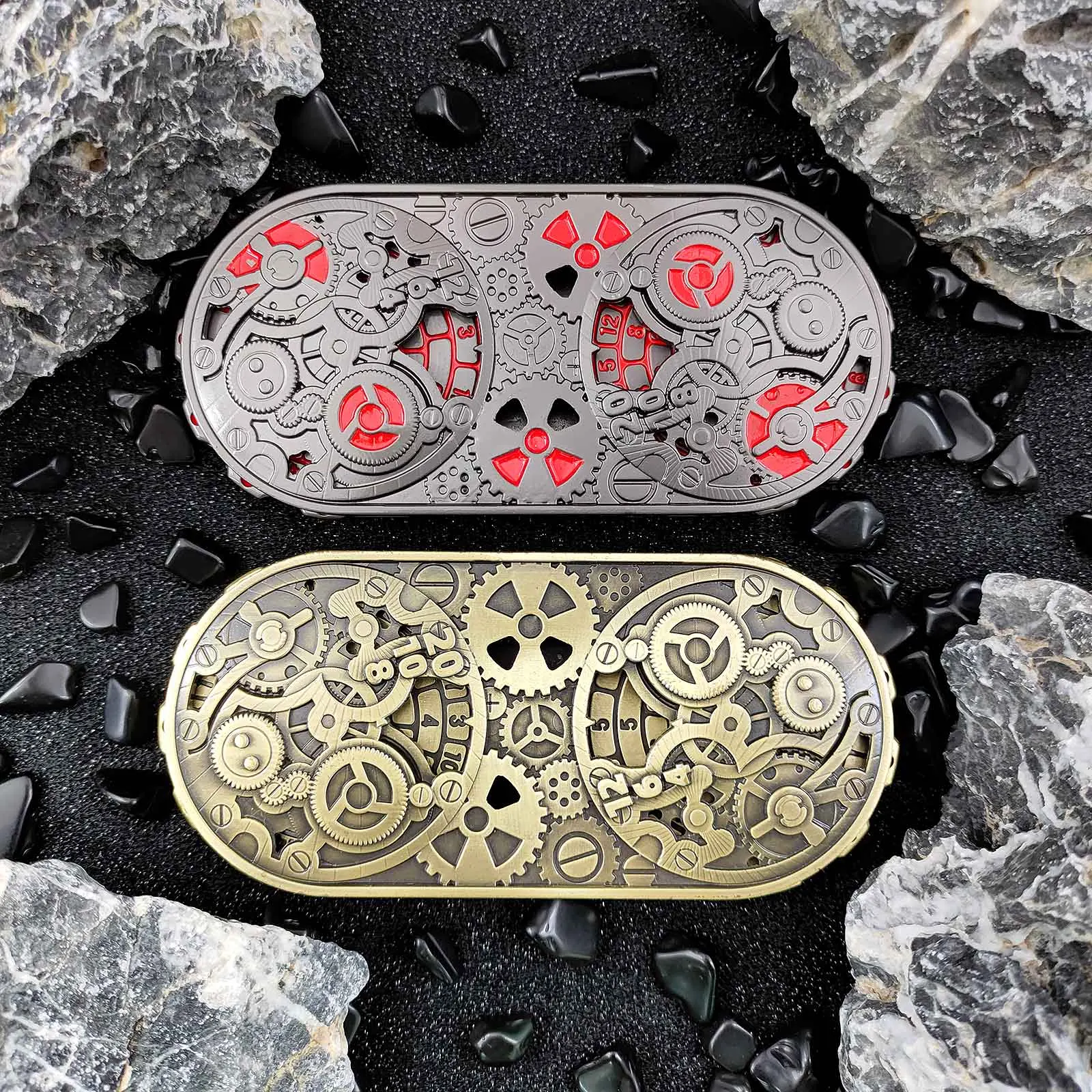Cyberpunk Blood Spinner Double Creative Hollow Roulette Board Games ...
