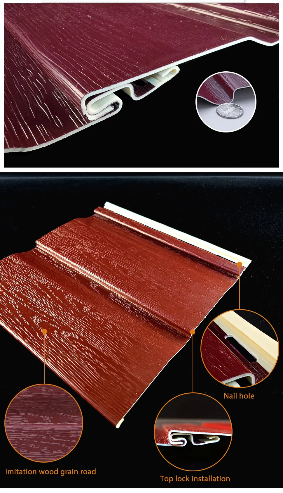 Easy Installation Exterior Pvc Vinyl Siding For House,Overstock Vinyl ...