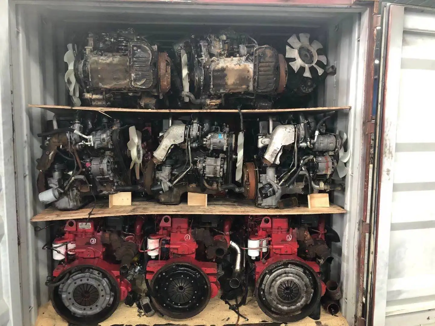 Used 4y Complete Engine Assembly For Toyota Hiace 4y Petrol Engine ...