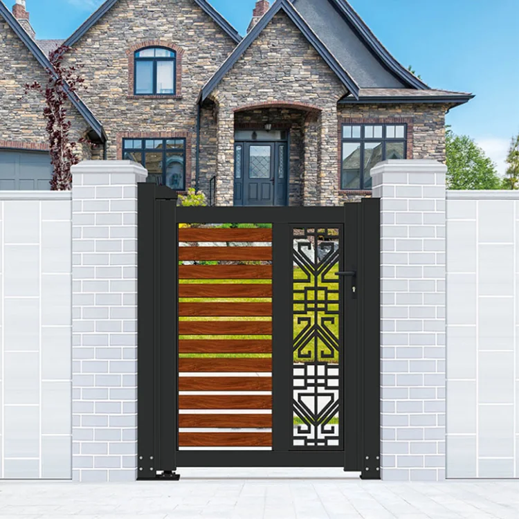 Electric Motor Iron Main Gate Designs for Residential Villa