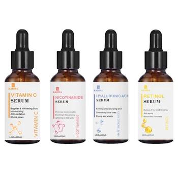 Karina Hyaluronic Acid Retinol Nicotinamide Whitening Anti Acne Revitalizing Hydrating Vitamin C ...