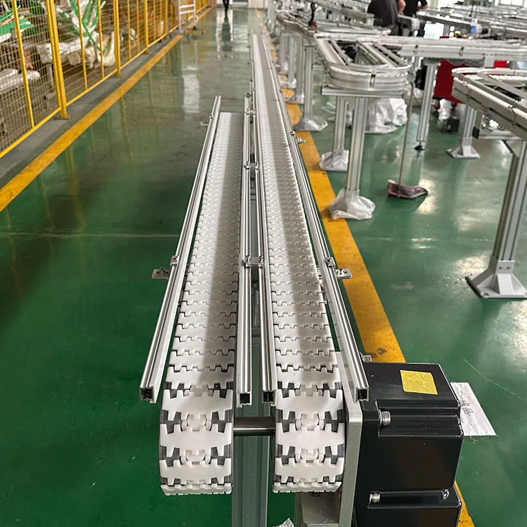 Factory Customized Slat Top Chain Conveyor Price With High Quality ...