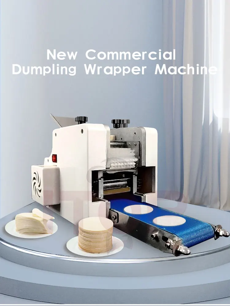 Dumpling Skin Wrapper Making Machine - 60pcs/min Efficiency