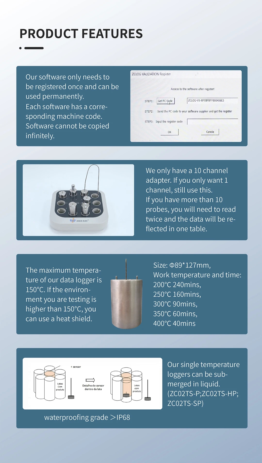 Autoclave Data Logger - Precision Temperature & Pressure Measurement