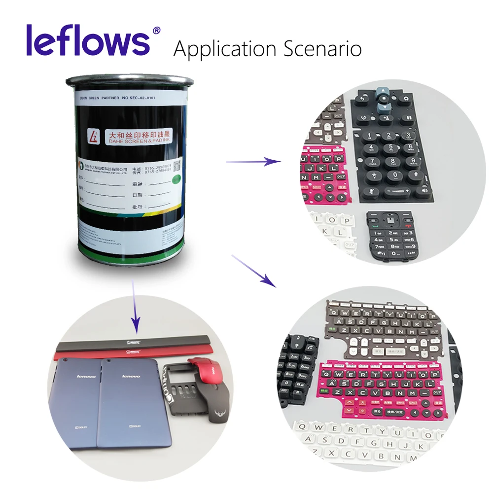 Rubber Silk Screen Solvent Based Printing - High Quality